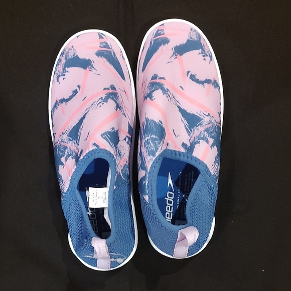 Speedo | Shoes | Speedo Kids Water Shoes Lavendar And Blue Surfwalkers ...